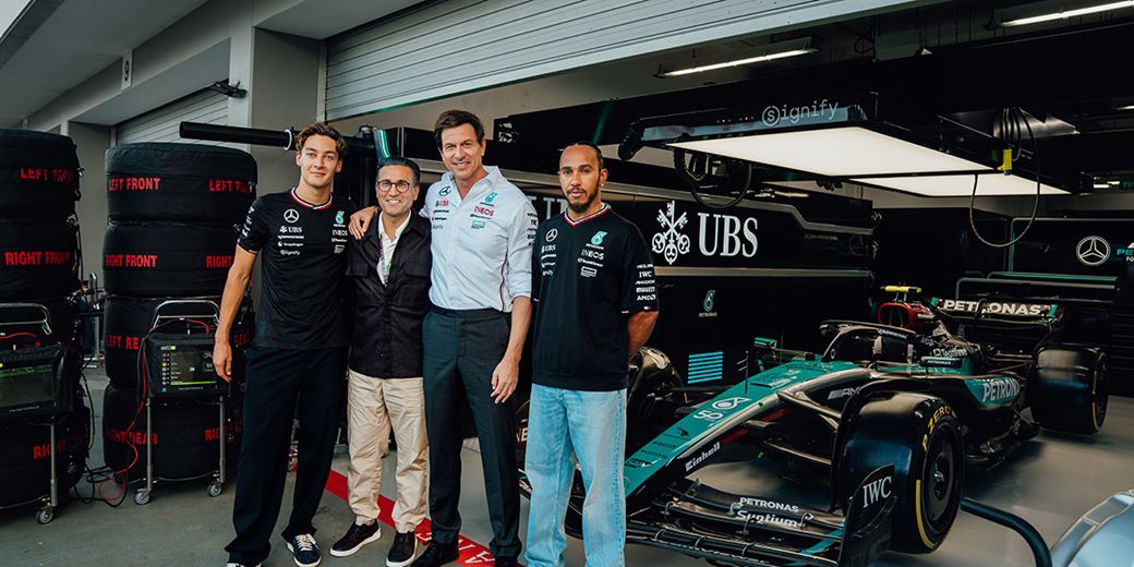 UBS’s Iqbal Khan renews partnership at Singapore’s F1 event