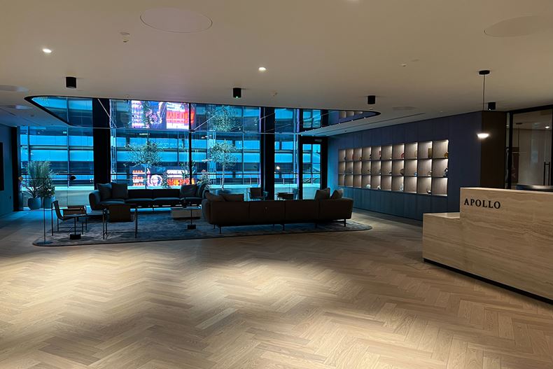 Apollo opens new London HQ in European push