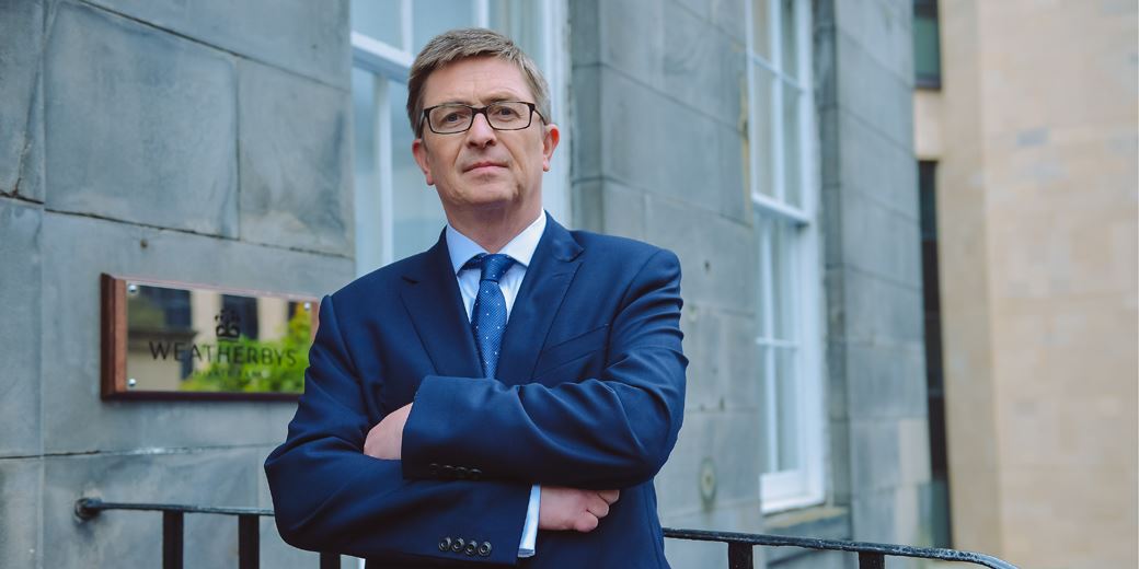 Profile: Weatherbys' Edinburgh boss on making waves in Scotland