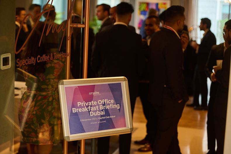 All the photos from our Dubai Private Office Breakfast Briefing