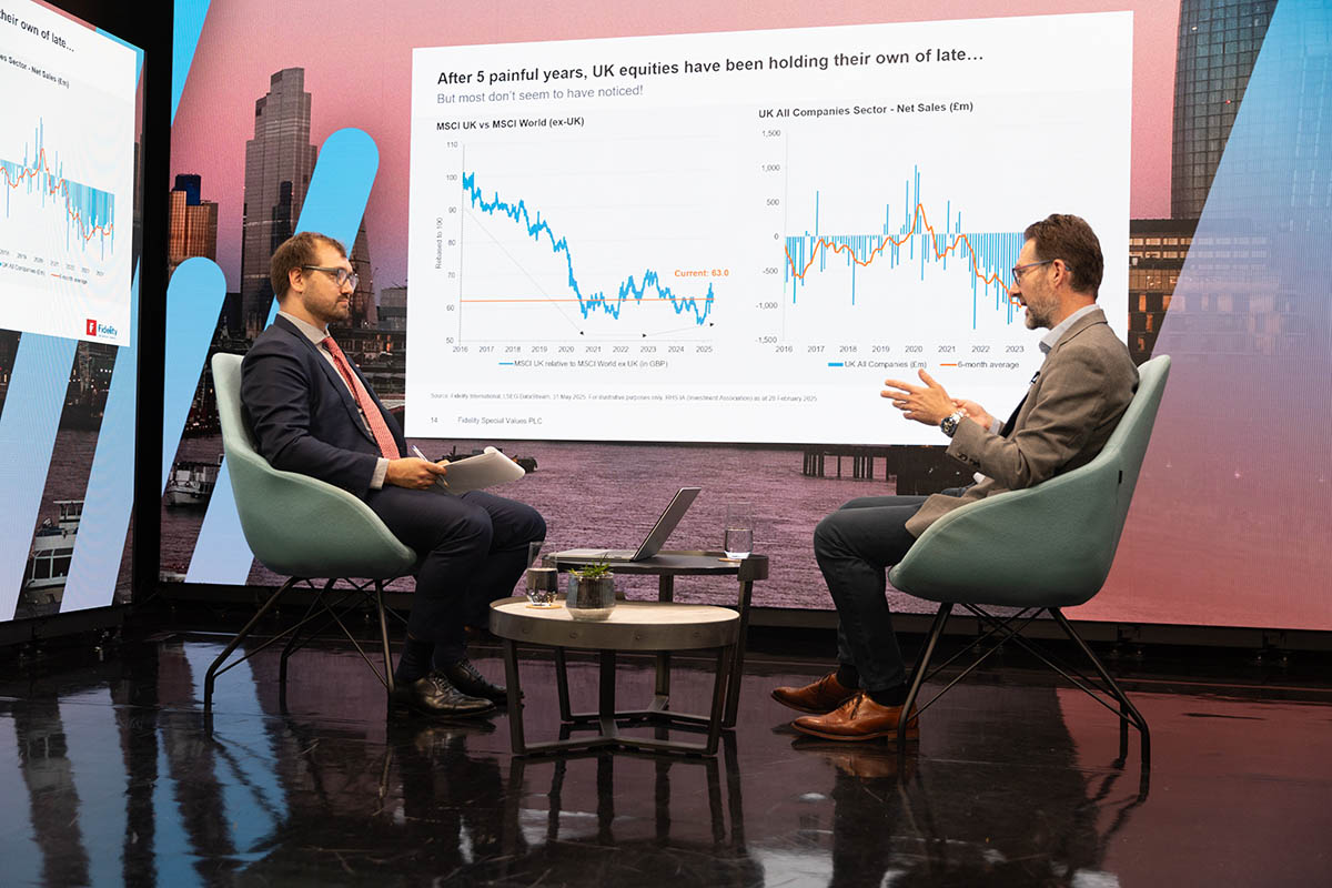 Fidelity’s Wright: US investors are buying more UK stocks