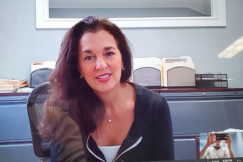 On the Screen: Advising remotely