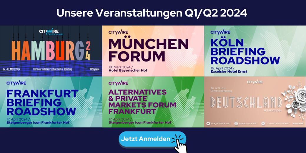 Das sind die Veranstaltungen von Citywire 2024