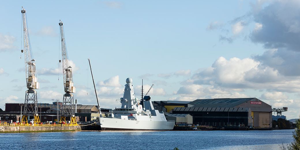 Who is benefiting from the defence boom?