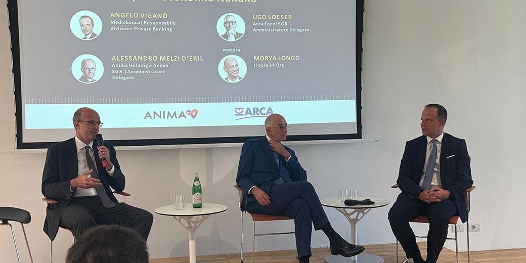 Melzi d'Eril e Viganò insieme sul palco di Aipb (e presto anche in banca)