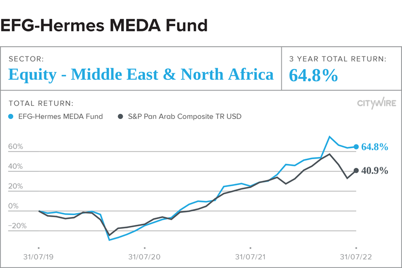 The 10 best performing MENA equity funds over the past three years
