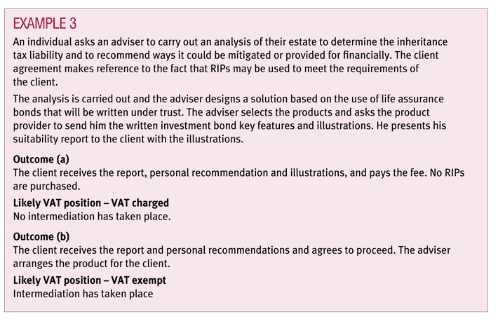 When is advice VAT exempt? Five examples